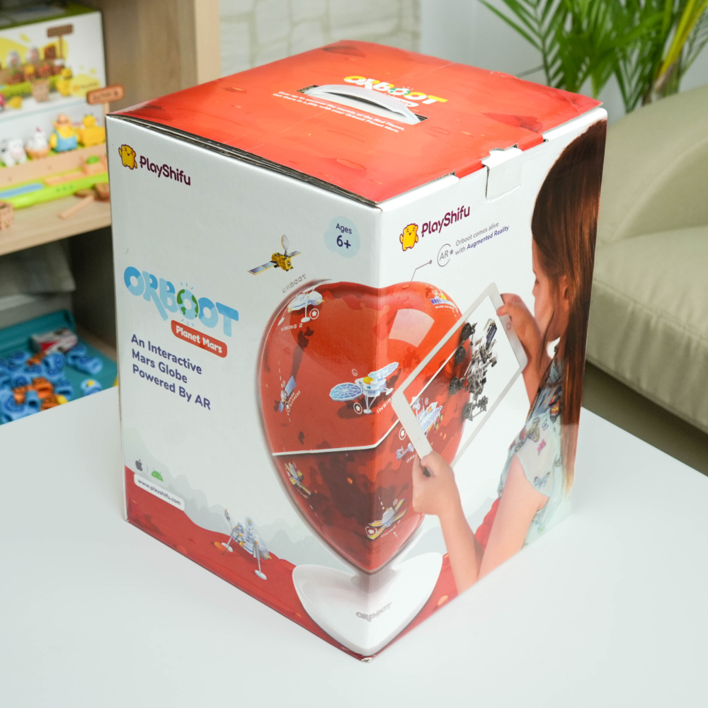 Orboot Mars - Interactive Mars Globe Toy for Kids - PlayShifu